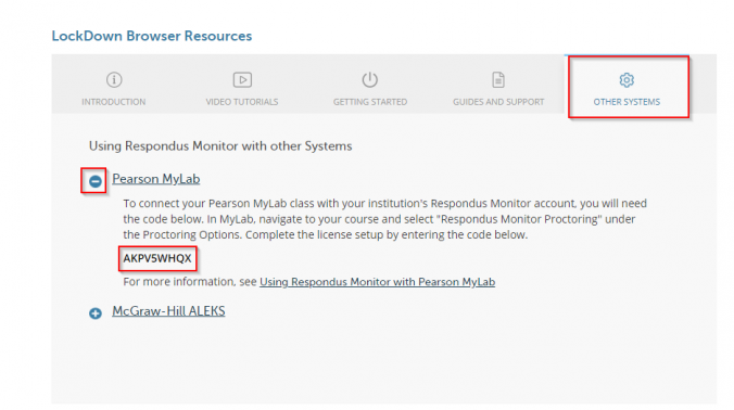 Using Respondus Lockdown Browser with a Pearson MyLab course – Teaching ...